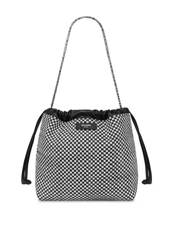 Moschino Logo-patch Shoulder Bag