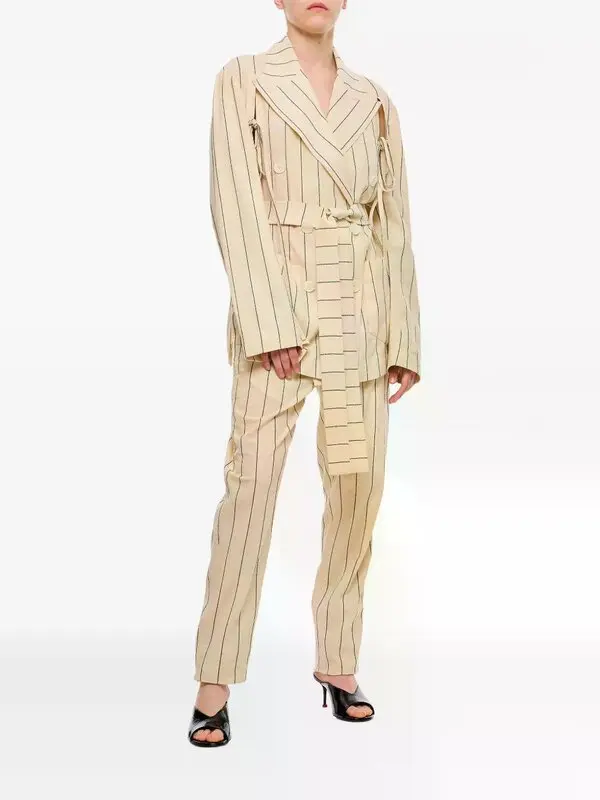 SETCHU Striped Trousers