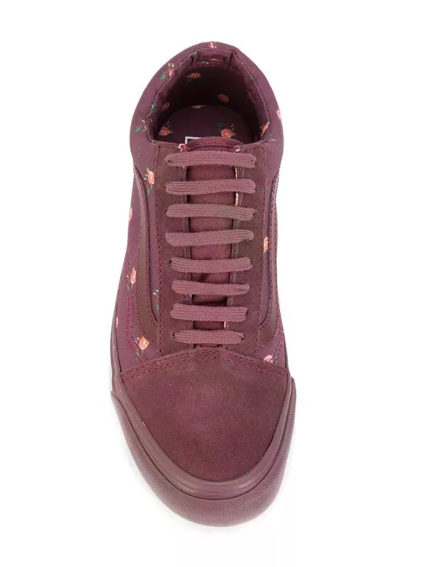 VANS X Undercover Og Old Skool Lx Small Flower Sneakers - Red