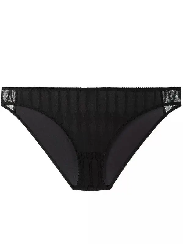 ERES Ebene Lace Briefs - Black
