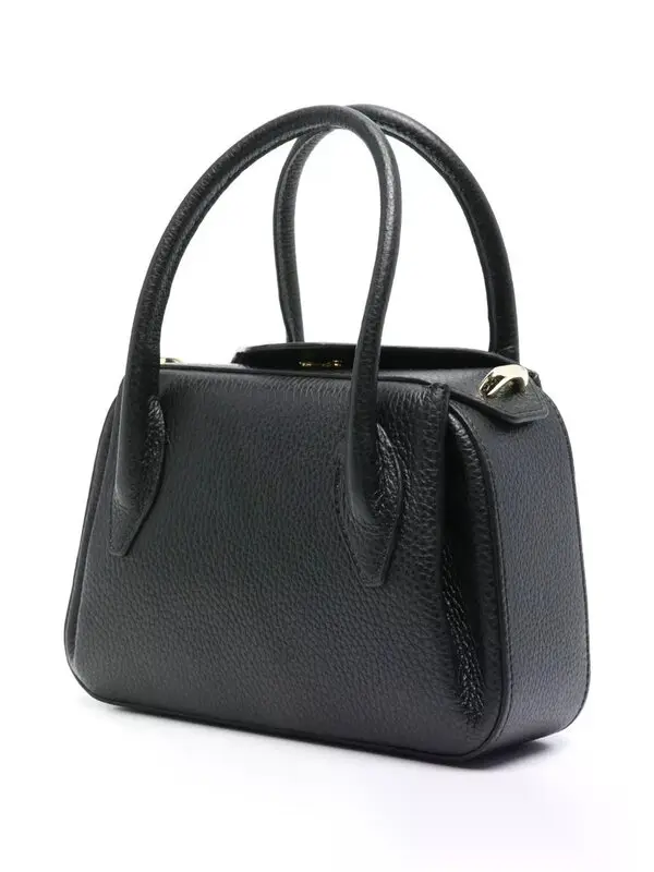 Yuzefi Mini Oyster Tote Bag - Black