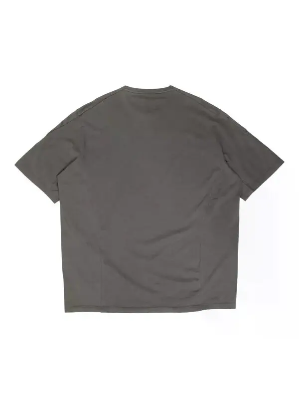 DEVOA Short-sleeved Cotton T-shirt - Grey