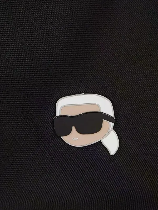 Karl Lagerfeld Ikon Drawstring Shoulder Bag