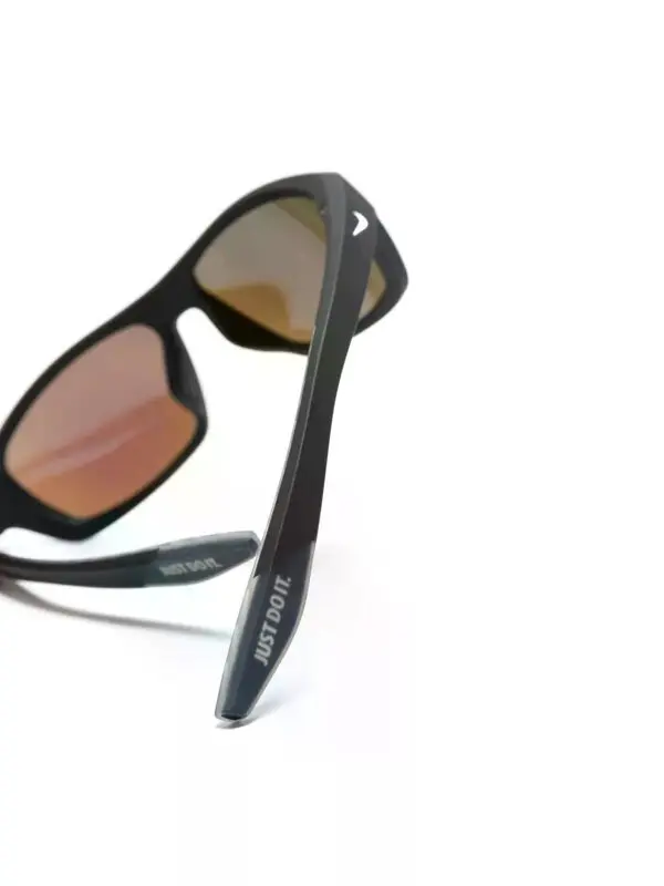Nike Brazen Boost M Rectangle-frame Sunglasses - Black