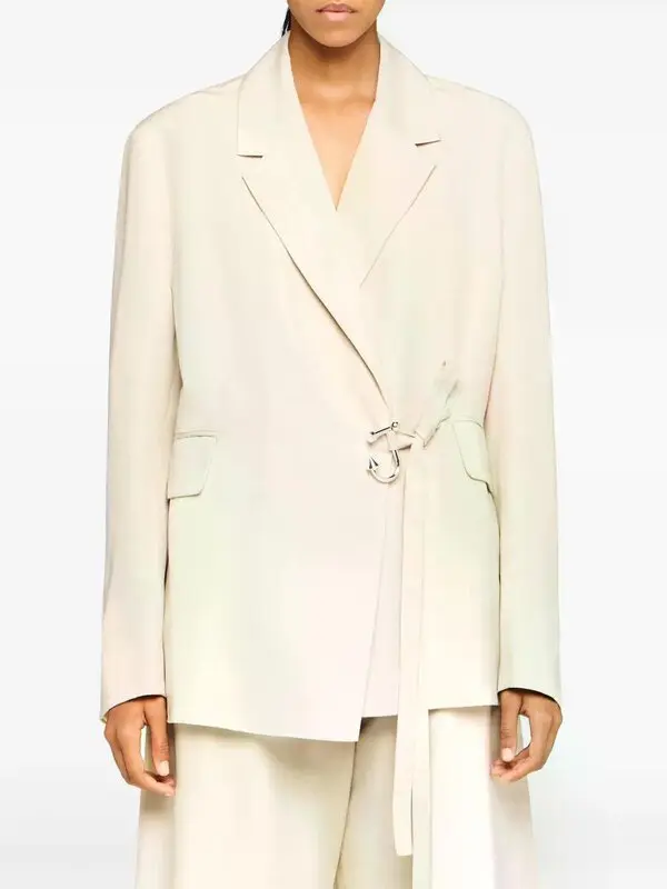 JW Anderson Wrap Jacket With Metal Detail
