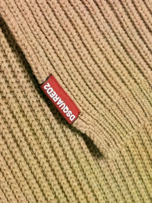 Dsquared2 Wool Scarf And Beanie Set