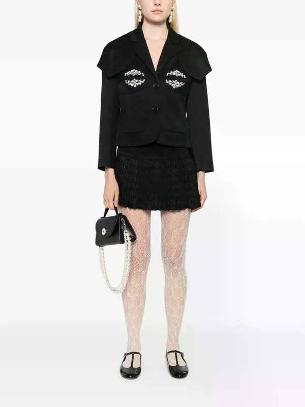 Simone Rocha Crystal-embellished Jacket