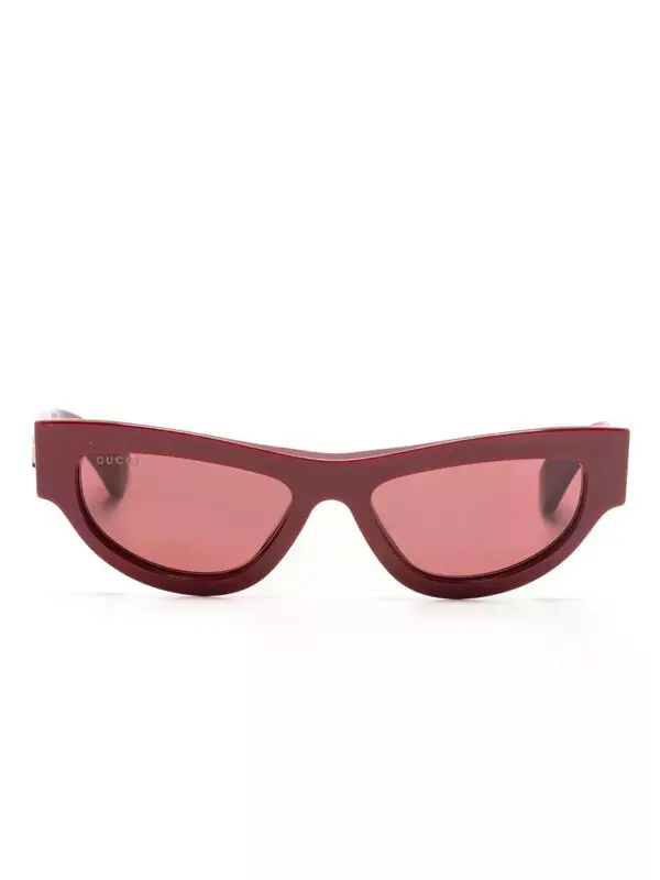 Gucci Cat-eye Sunglasses - Red
