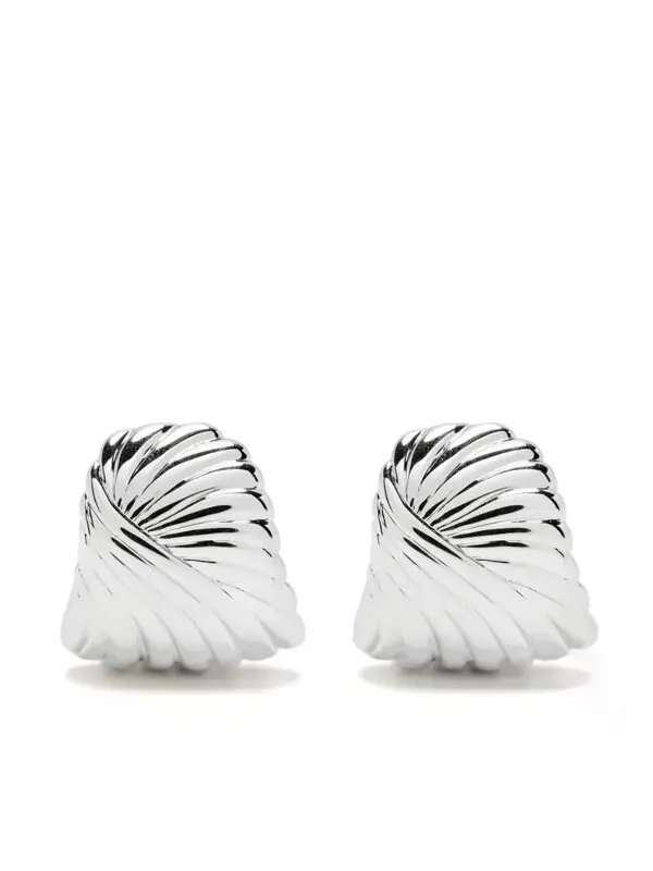 MISSOMA Ripple Stud Earrings - Silver