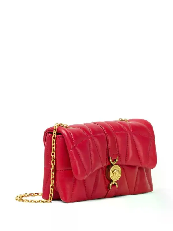 Versace Kleio Quilted Mini Bag - Red