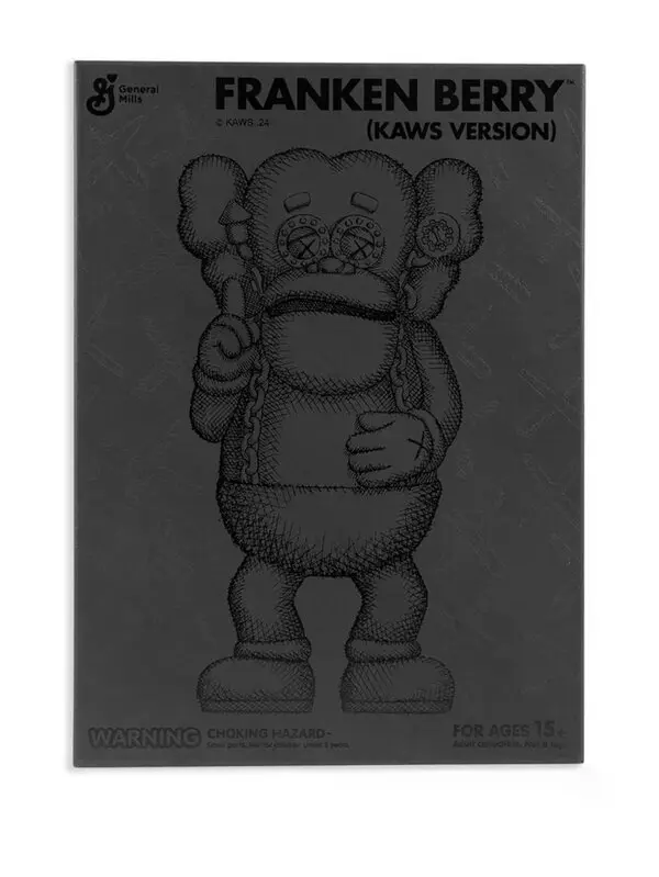 KAWS Cereal Monsters Franken Berry Figure