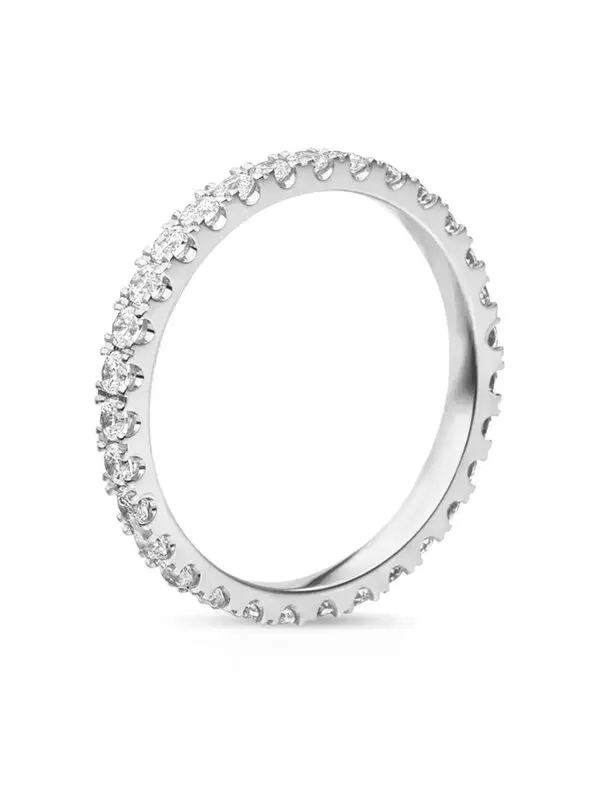 VEYNOU 18kt White Gold Diamond Band - Silver