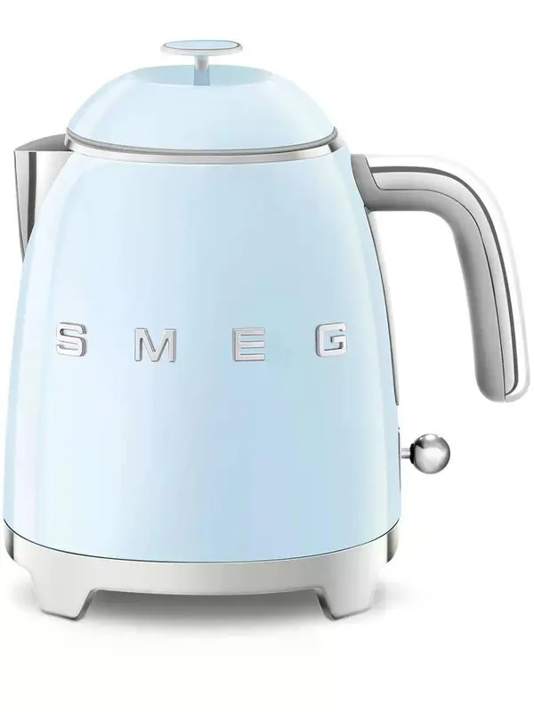 SMEG Mini Stainless Steel Kettle - Blue