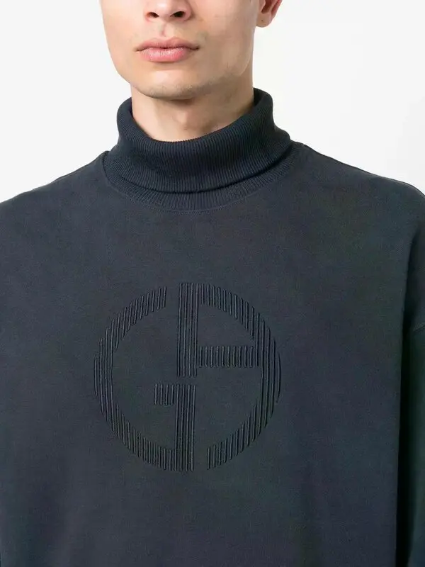 Giorgio Armani Virgin Wool Roll Neck Jumper