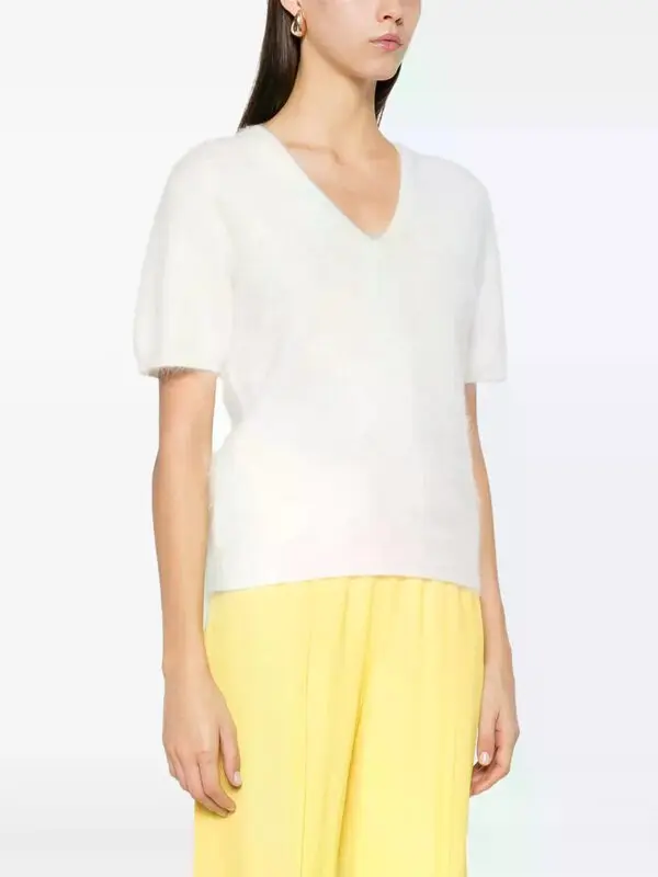 LISA YANG Lovisa Knitted Top - Neutrals