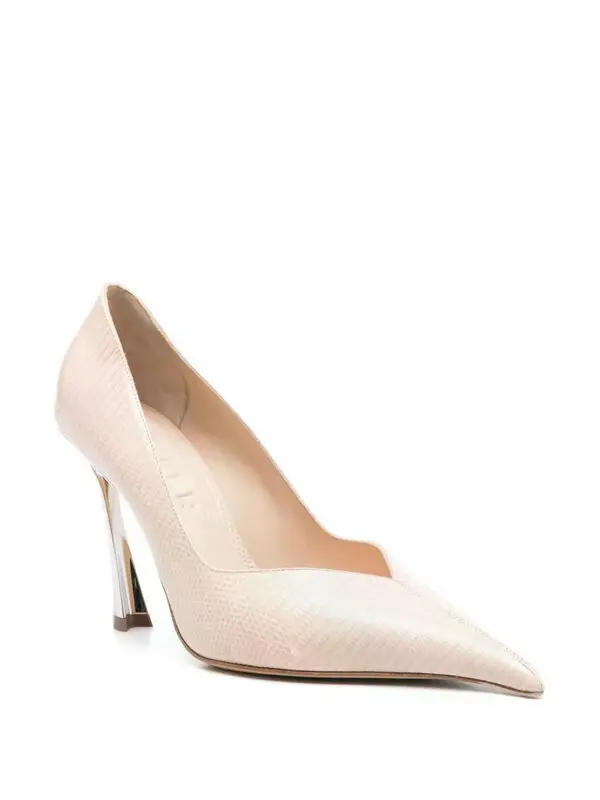 MUGLER 105mm Lizard-effect Pumps