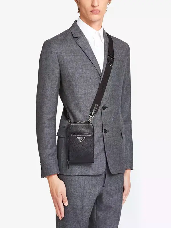 Prada Saffiano-leather Phone Case