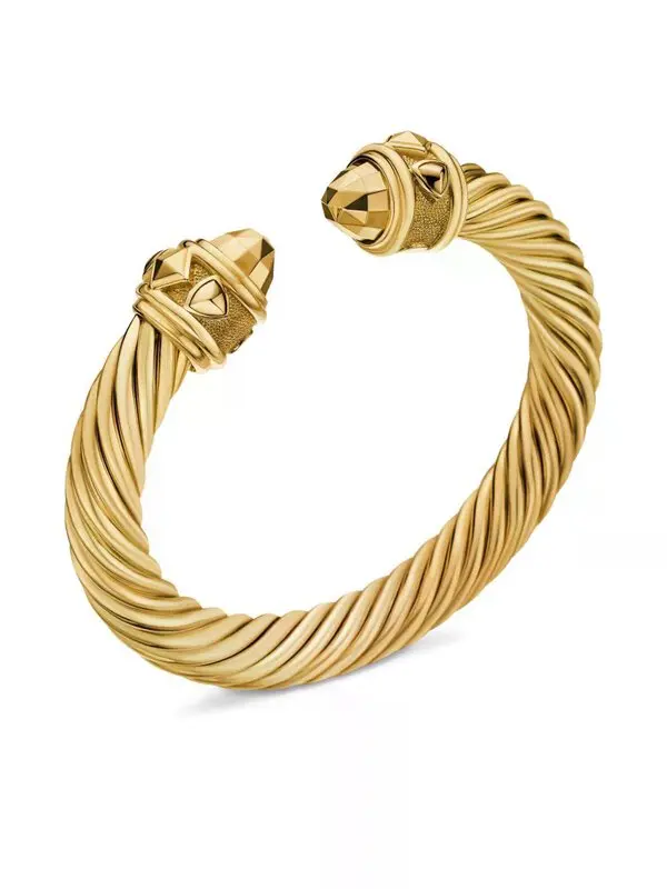 David Yurman 18kt Yellow Cablespira Bracelet
