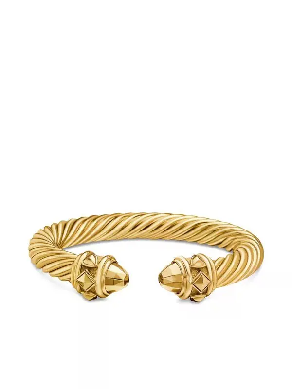 David Yurman 18kt Yellow Cablespira Bracelet