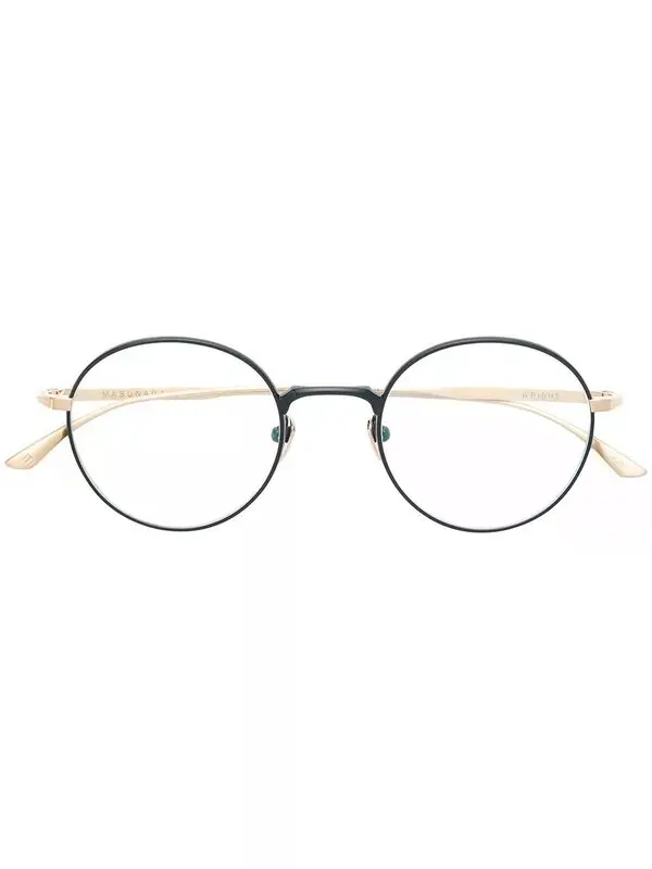 MASUNAGA Round-frame Glasses