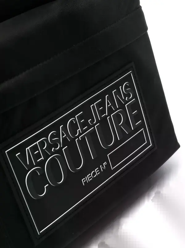 Versace Logo-patch Backpack