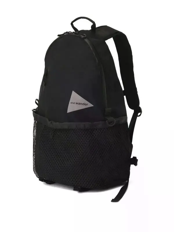 AND WANDER Logo Print Backpack