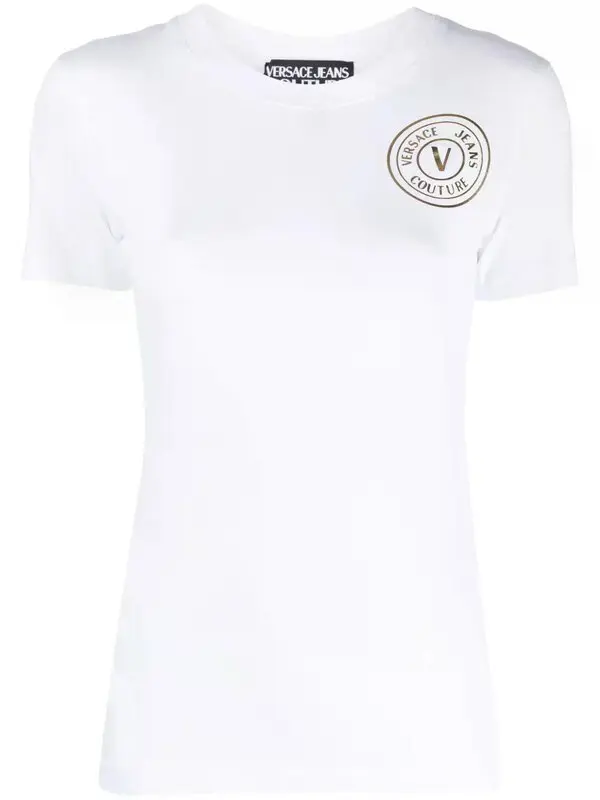 Versace Logo-print T-shirt - White