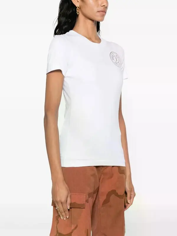 Versace Logo-print T-shirt - White