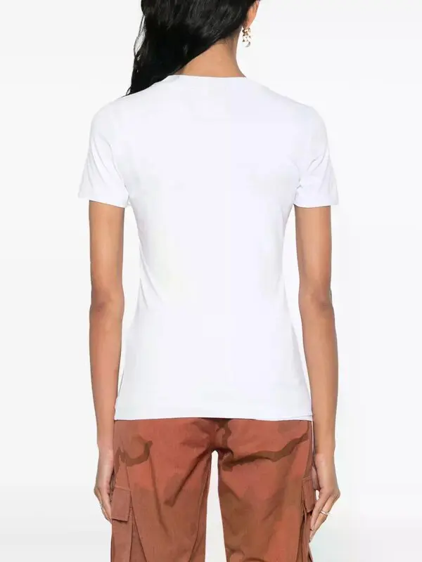 Versace Logo-print T-shirt - White