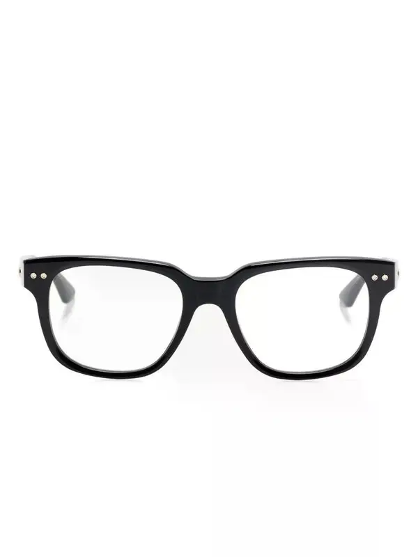 Montblanc Square-frame Glasses - Black