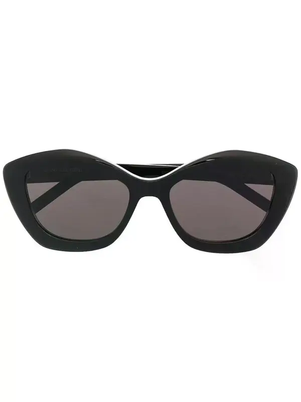 Saint Laurent Sl68 Cat-eye Frame Sunglasses - Black