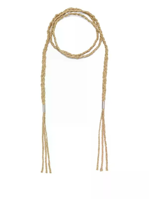 Dsquared2 Raffia Belt - Neutrals