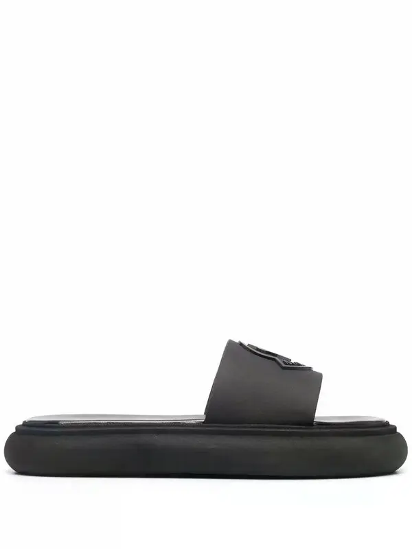 Moncler Logo-embossed Slide Sandals