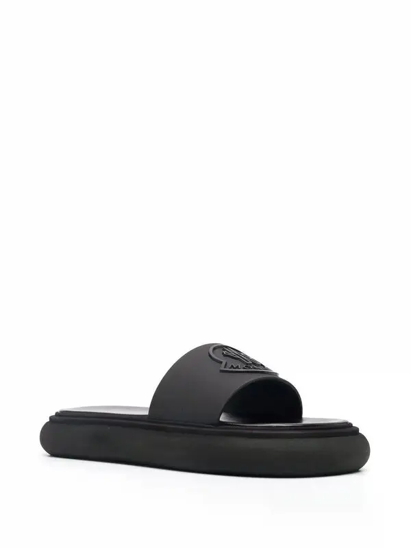 Moncler Logo-embossed Slide Sandals