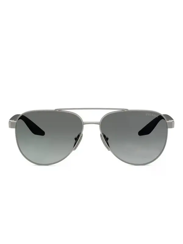 Prada Pilot-frame Sunglasses - Grey