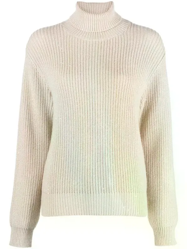 Brunello Cucinelli Chunky-knit Roll-neck Jumper