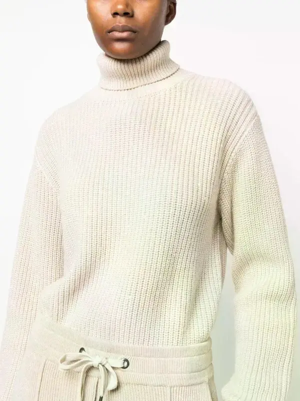 Brunello Cucinelli Chunky-knit Roll-neck Jumper