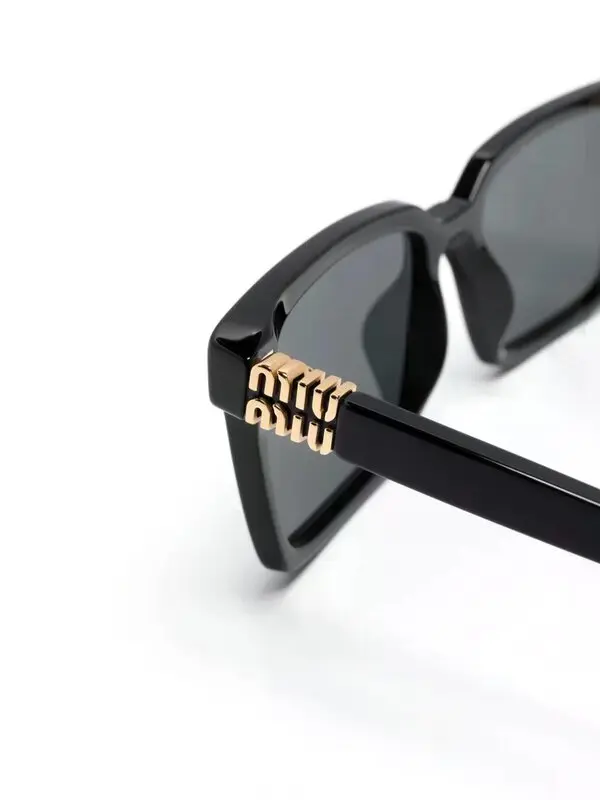 Miu Miu Rectangle-frame Tinted Sunglasses