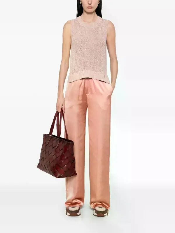 Herno Sequin-embellished Vest - Pink