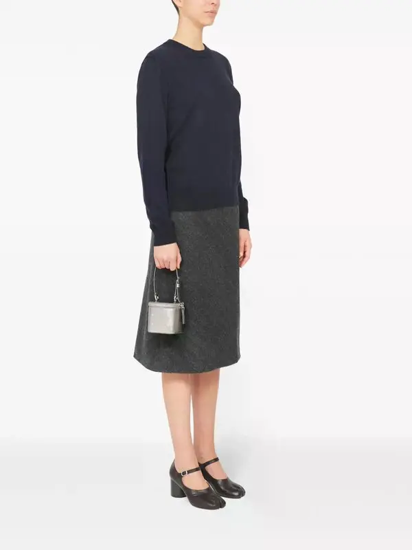MAISON MARGIELA Micro Cube Leather Tote Bag