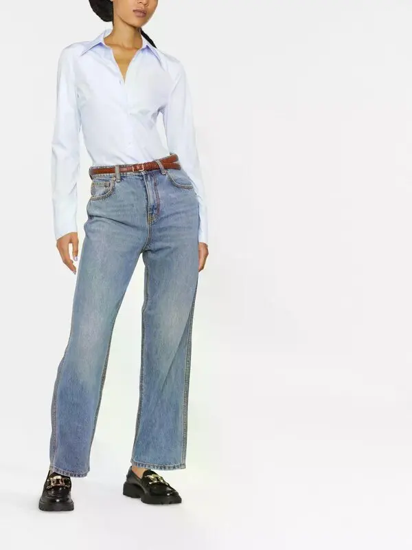 Tory Burch Straight-leg Denim Jeans