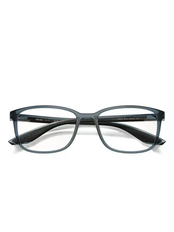 Prada Rectangle-frame Glasses - Blue