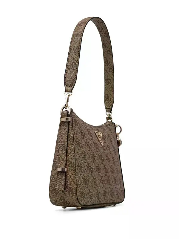 Guess Logo Jacquard Shoulder Bag