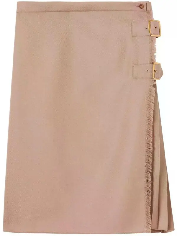 Burberry Pleated Panelled Kilt