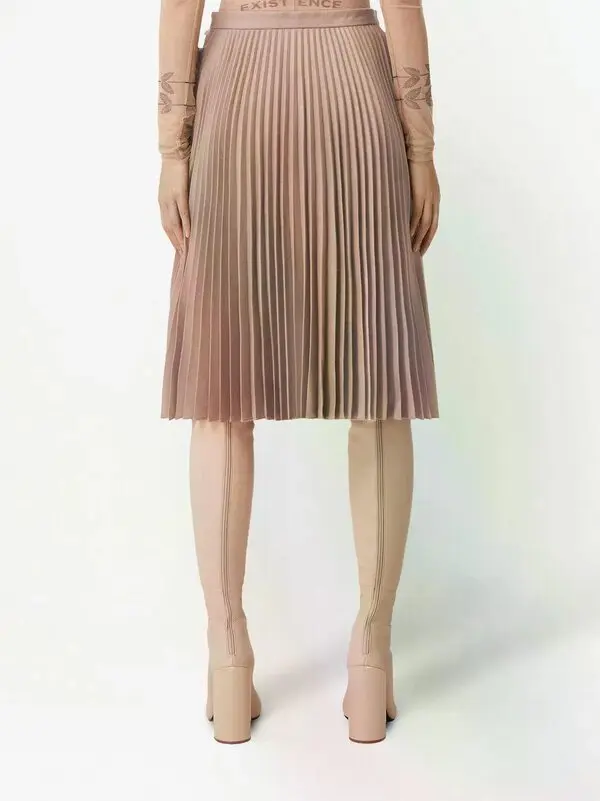 Burberry Pleated Panelled Kilt