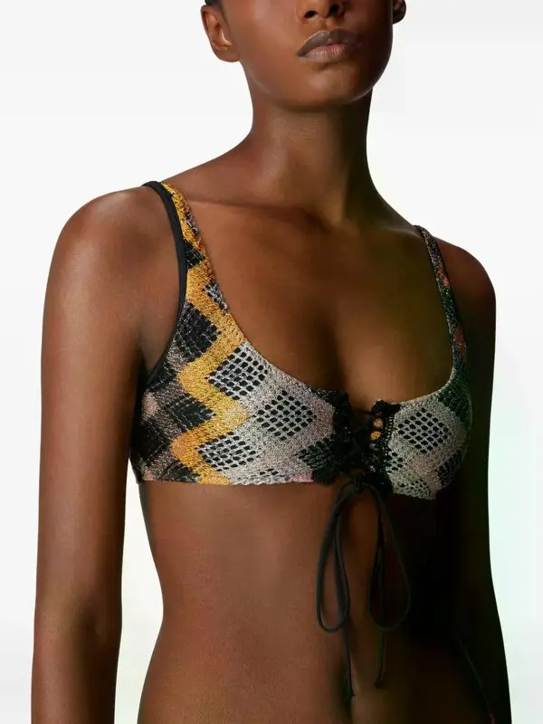 Missoni Zigzag-pattern Bikini