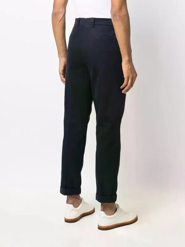 Brunello Cucinelli Straight-leg Cotton Trousers