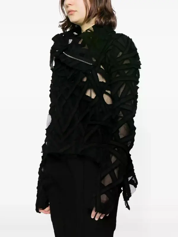 Rick Owens Textured Biker Jacket