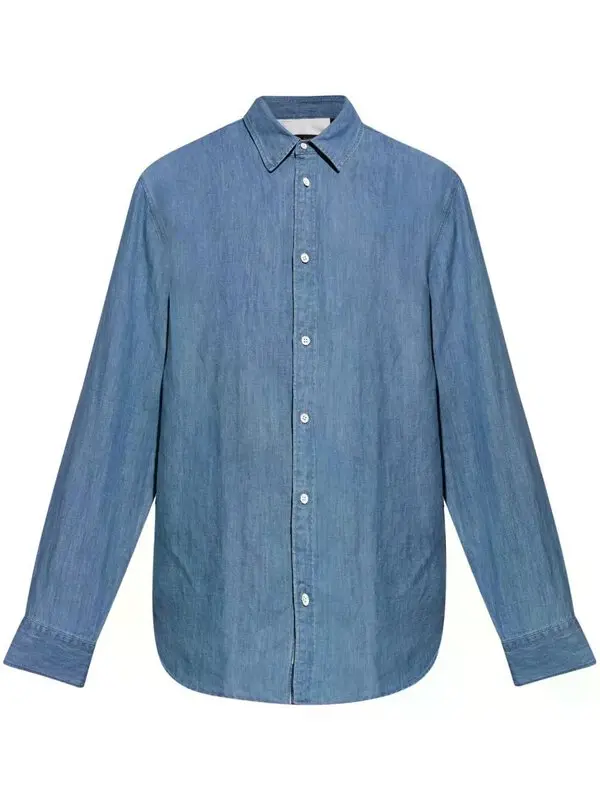 Rag & Bone Long-sleeved Cotton Shirt
