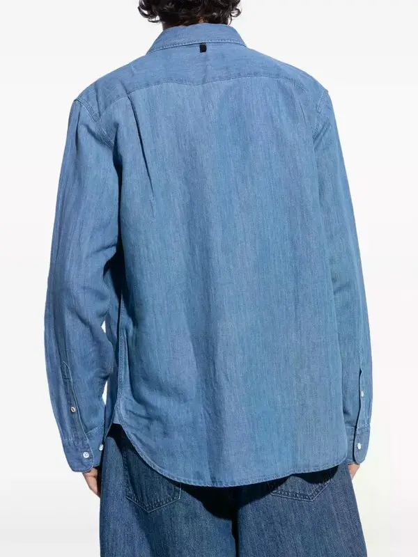 Rag & Bone Long-sleeved Cotton Shirt